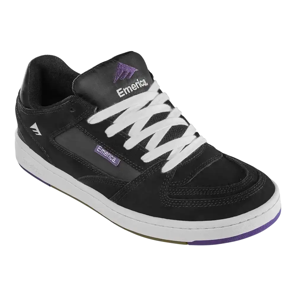 Emerica Mute - Black/White/Gum – Jimmys Skate & Street