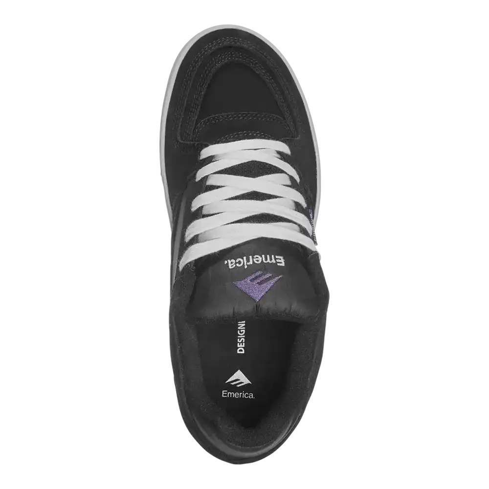 Emerica Mute - Black/White/Gum – Jimmys Skate & Street