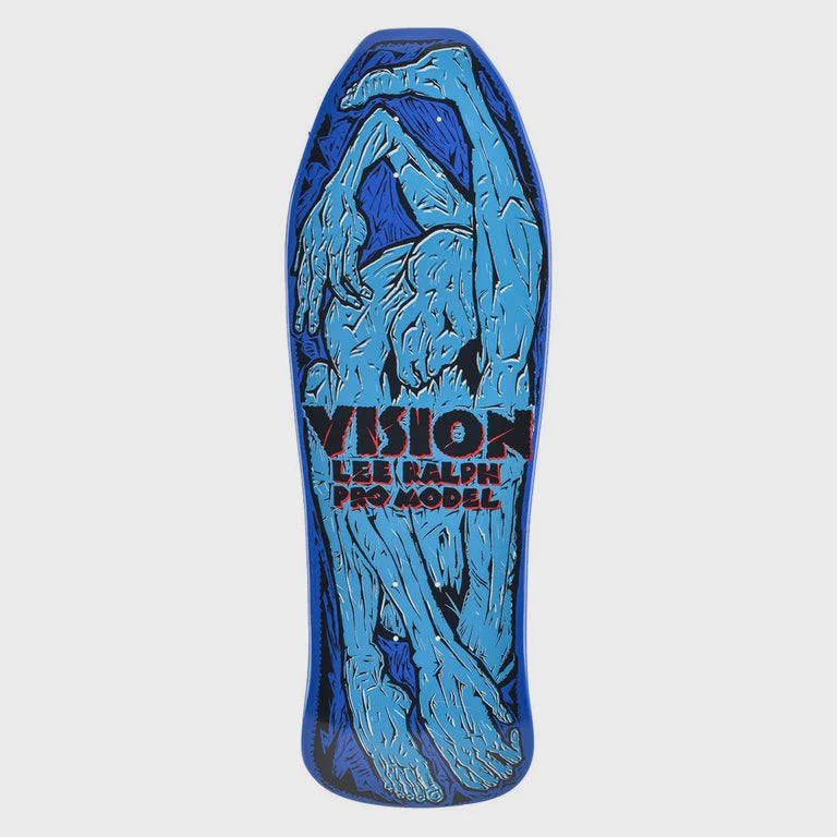 VISION Lee Ralph reissue deck - Blue – Jimmys Skate & Street
