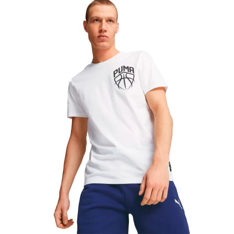 Puma Blueprint Graphic Tee - Puma White – Jimmys Skate & Street