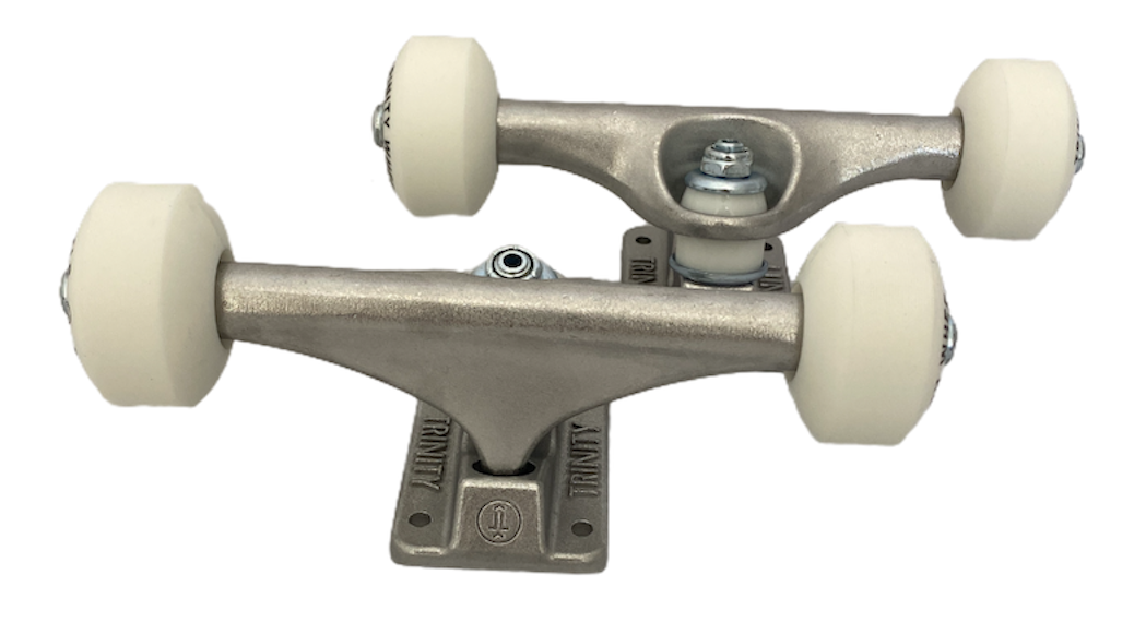 Trinity Trucks/Wheels/Bearings Combo 5.0'' Raw – Jimmys Skate & Street